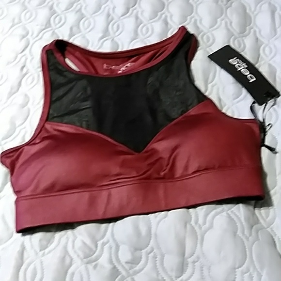 bebe | Intimates & Sleepwear | Bebe Sport Mesh Front Sports Bra | Poshmark